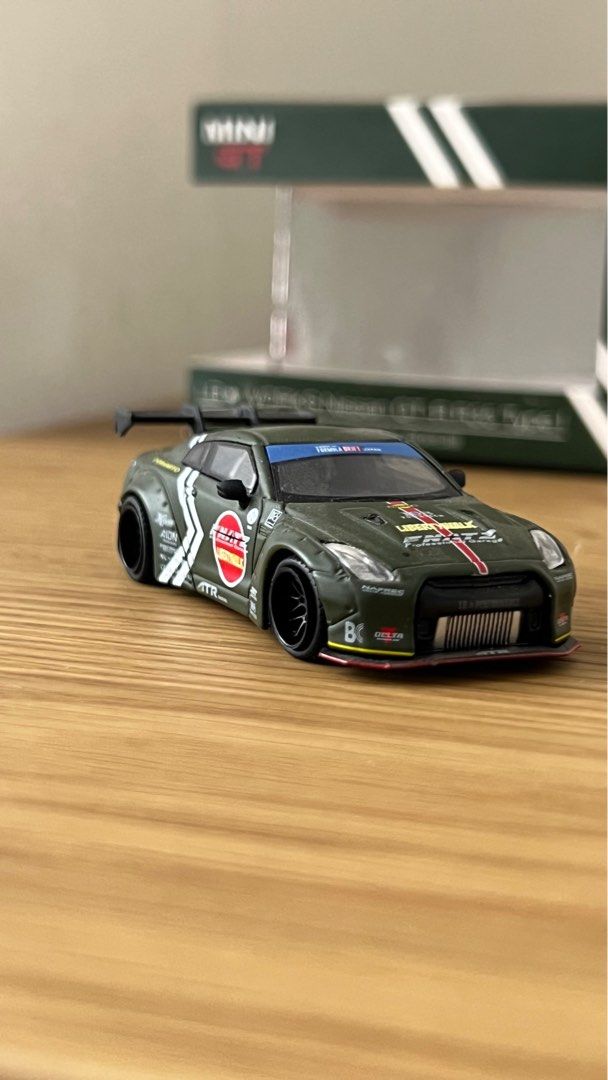 Mini GT - LB Works Nissan GT-R R35 Type I - Rear Wing Ver.1 Zero ...