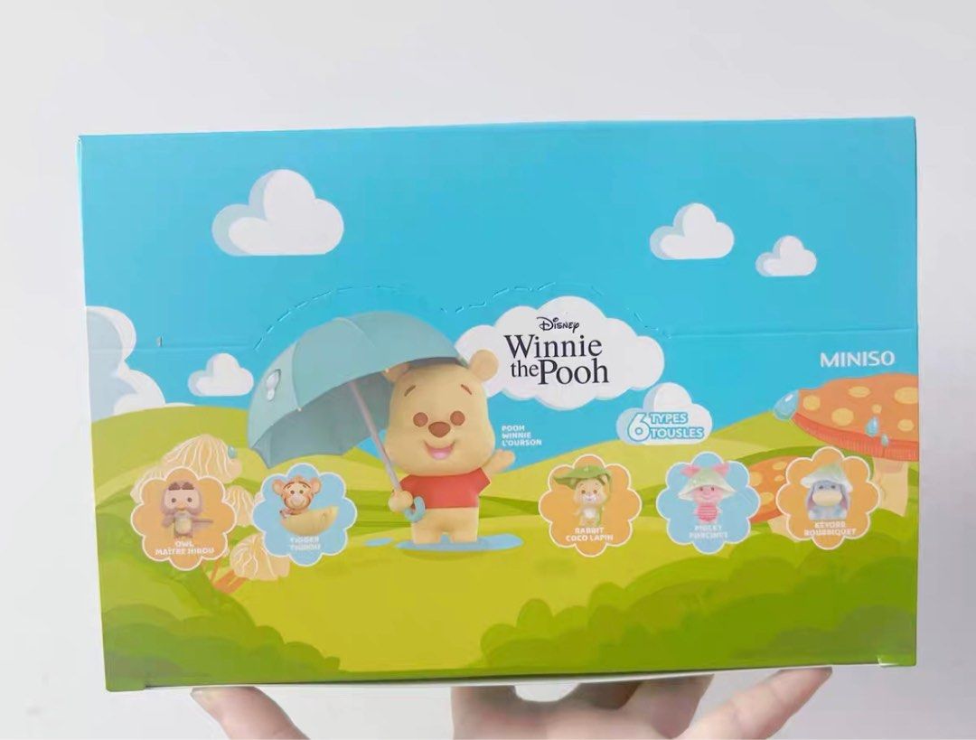 MINISO Winnie the Pooh Disney / FULL SET / SINGLE BLIND BOX / ABLE TO ...