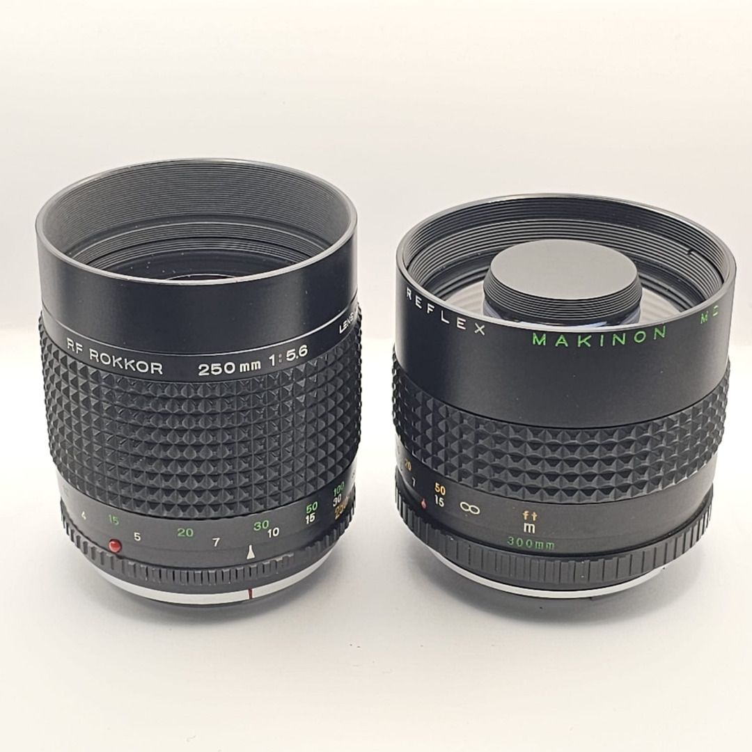Minolta 250mm f5.6 makinon 300mm f5.6, 攝影器材, 鏡頭及裝備 - Carousell