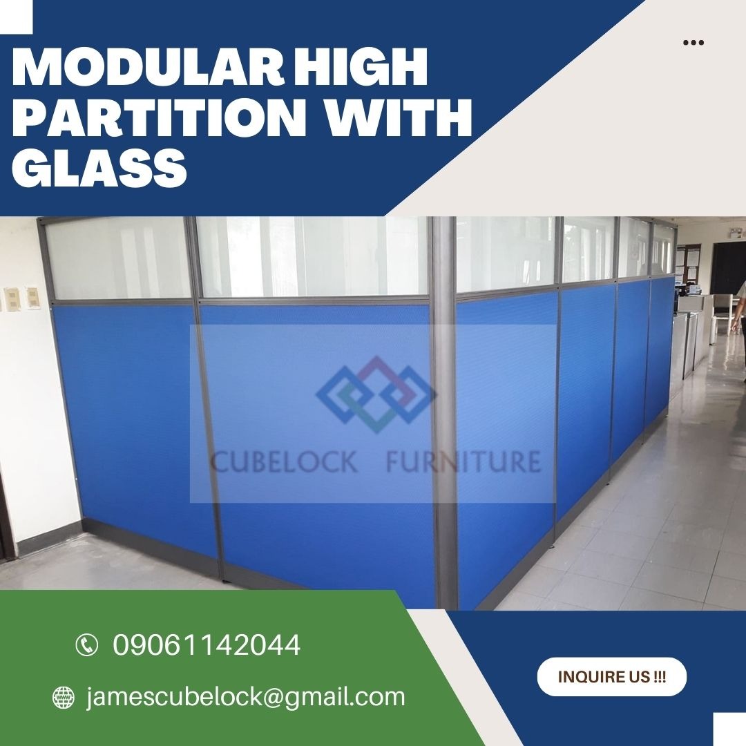 Modular High Partition Design For Office on Carousell
