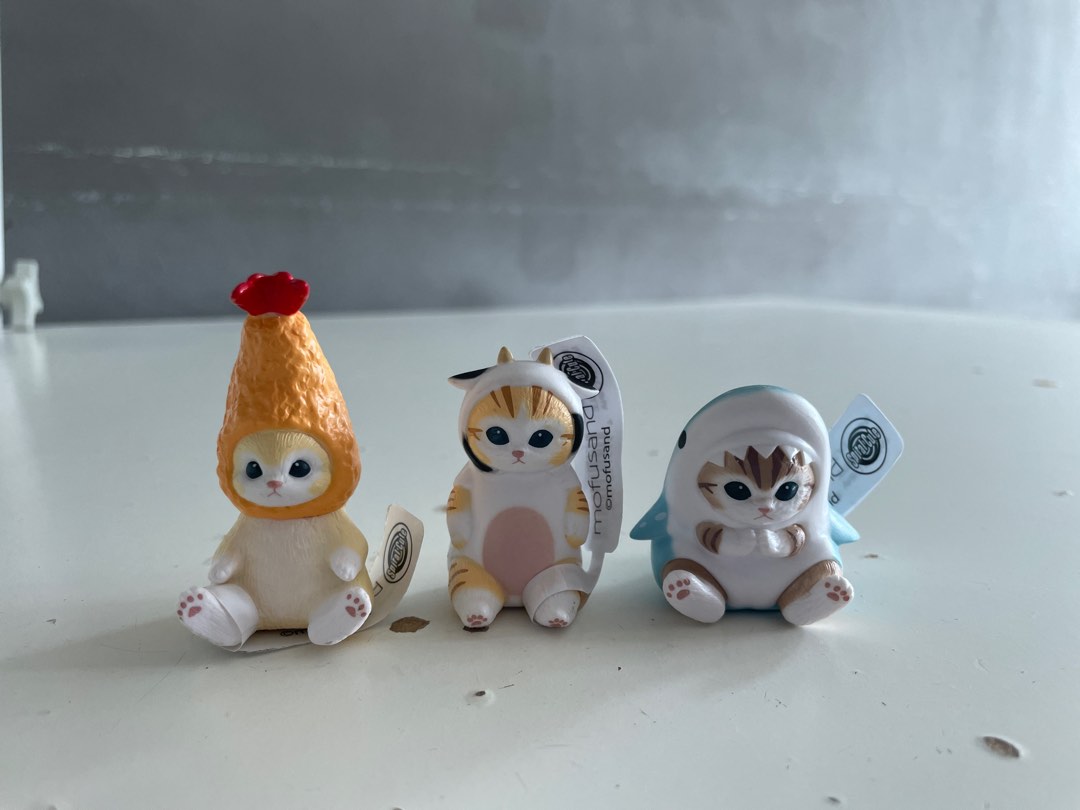 Mofusand Figurines from CPCM, Hobbies & Toys, Toys & Games on Carousell