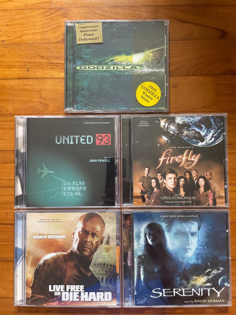 Movie Soundtrack CD, Hobbies & Toys, Music & Media, CDs & DVDs on Carousell