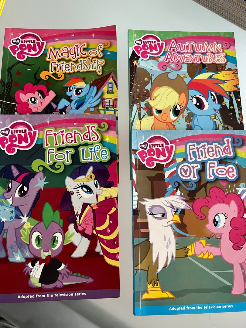 My little pony (A price for 4 books), Hobbies & Toys, Books & Magazines, Children's Books on ...
