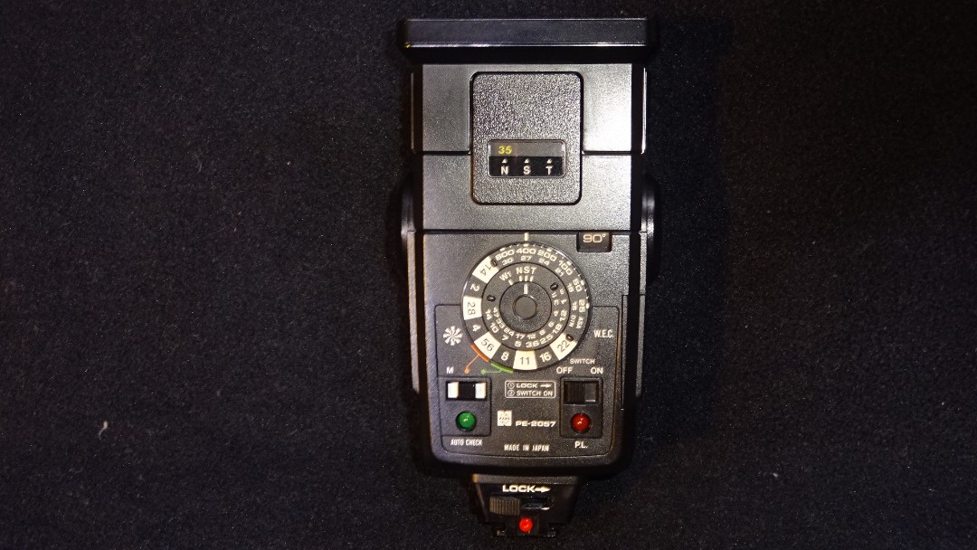 National PE-2057 manual camera flash, Photography, Photography ...