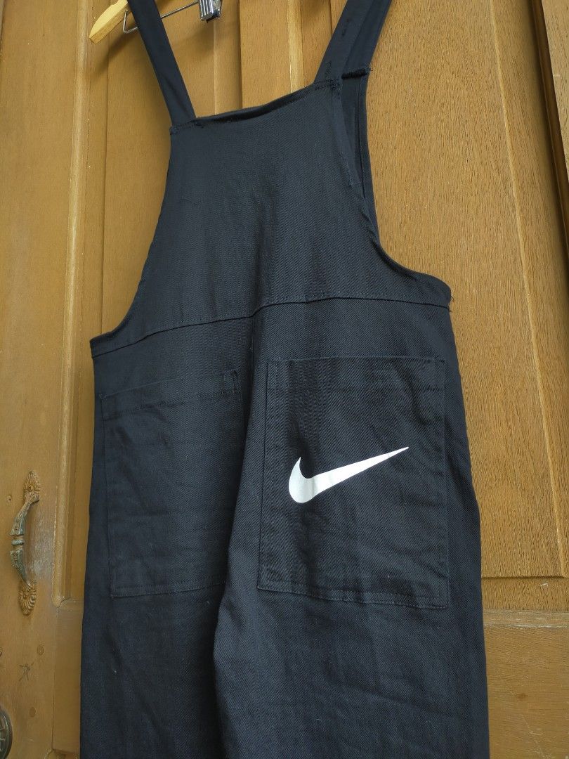 Nike Overalls mid swoosh black, Women's Fashion, Coats, Jackets and ...