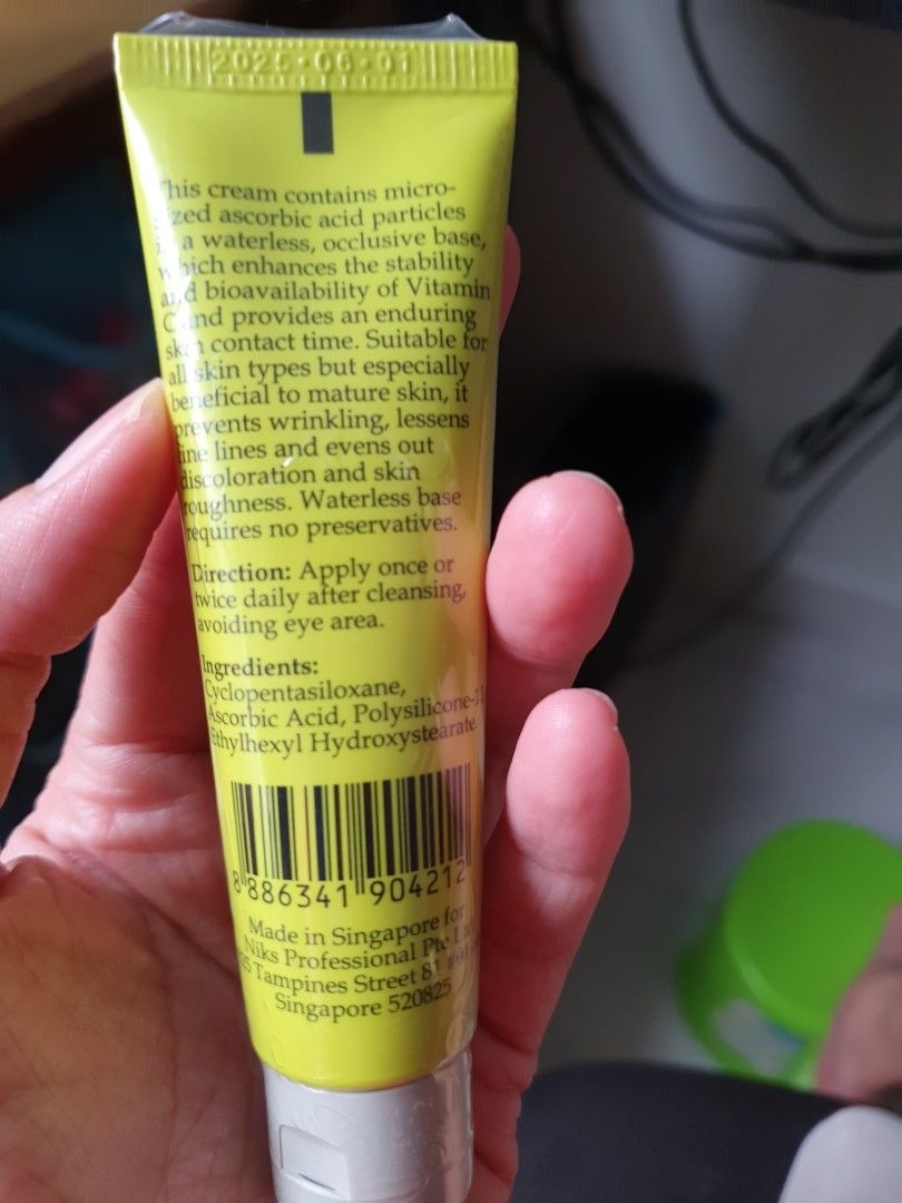 Niks Anhydrous C10 cream 30ml, Beauty & Personal Care, Face, Face Care ...