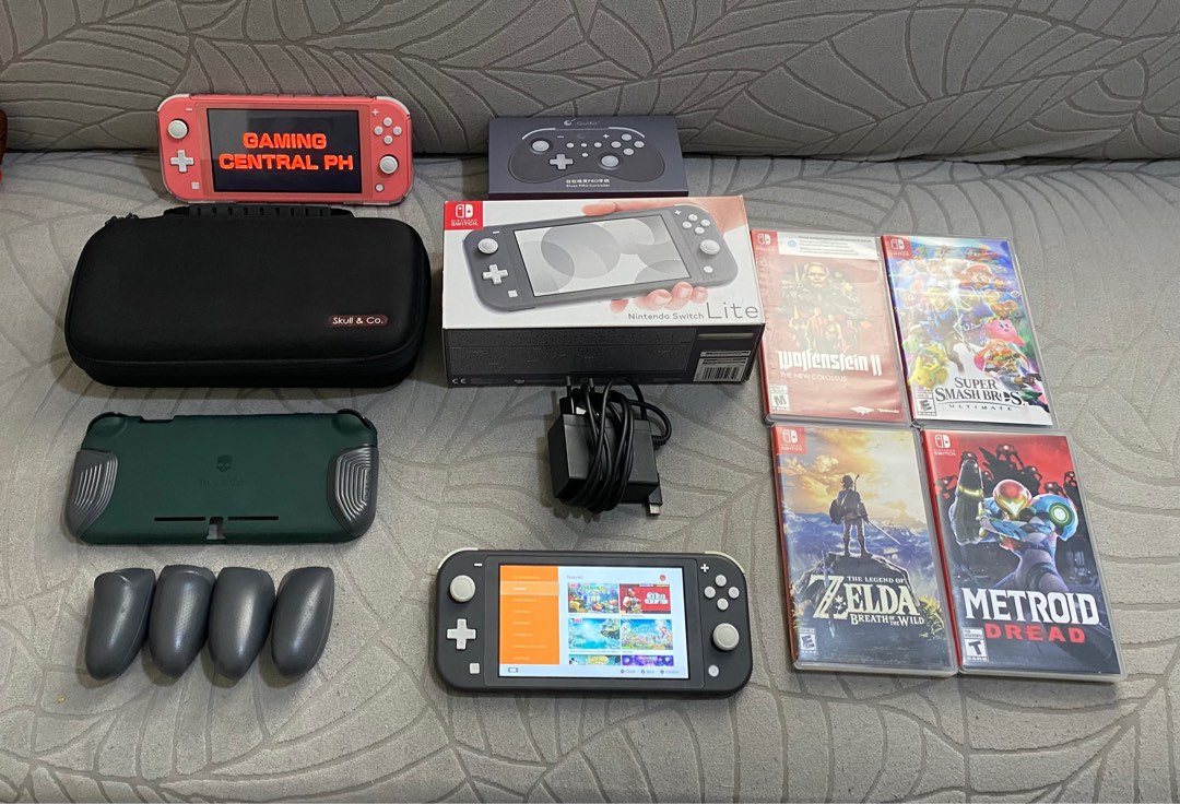 Nintendo Switch Lite Bundle for SALE or TRADE, Video Gaming, Video Game ...
