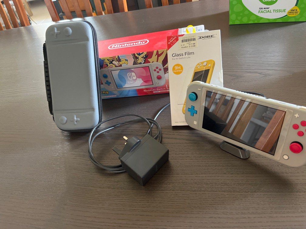Nintendo Switch Lite Pokemon Sword and Shield, Video Gaming, Video Game ...