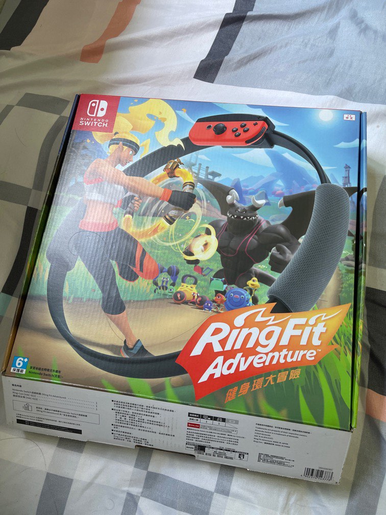 Nintendo Switch RingFit Adventure, Video Gaming, Video Games, Nintendo on Carousell