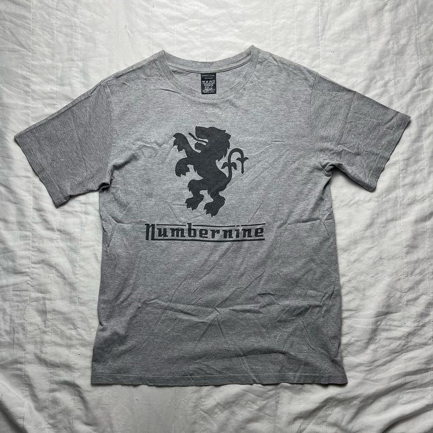 Number (N)ine Lion tee, Men's Fashion, Tops & Sets, Tshirts & Polo ...