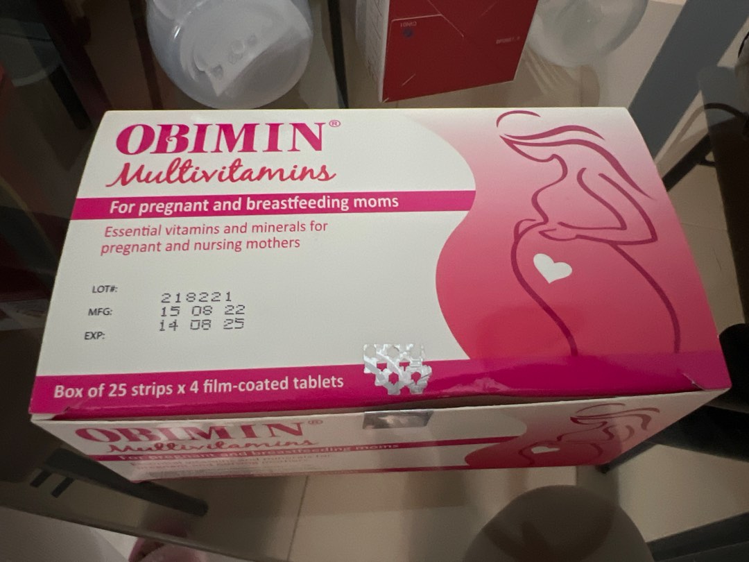 TO BLESS - OBIMIN MULTIVITAMIN, Health & Nutrition, Health Supplements ...