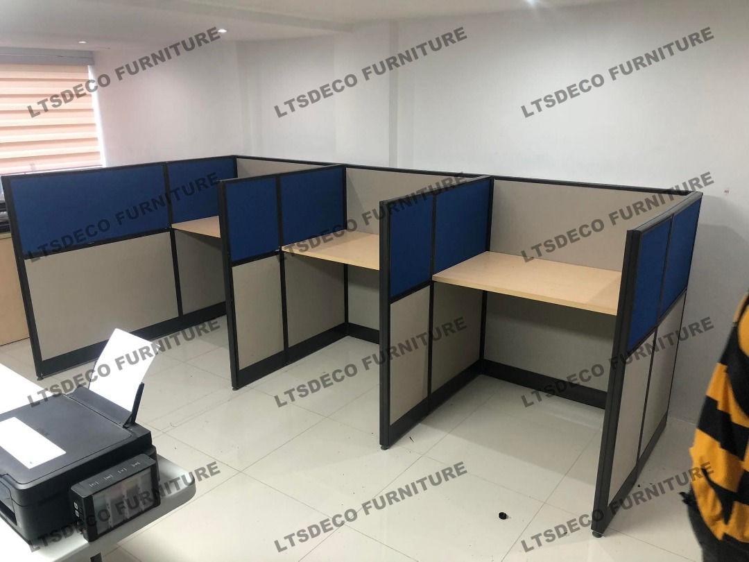 office partition bpo modular table furnitures on Carousell