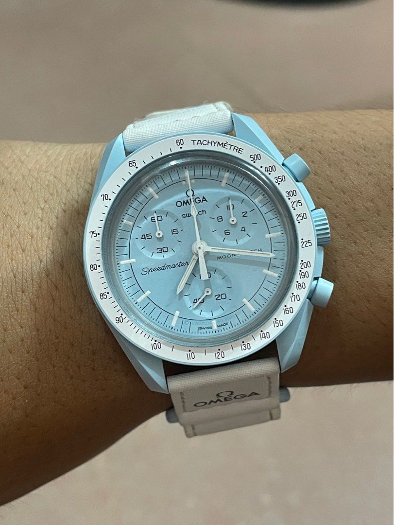 Omega Swatch Speedmaster Uranus on Carousell