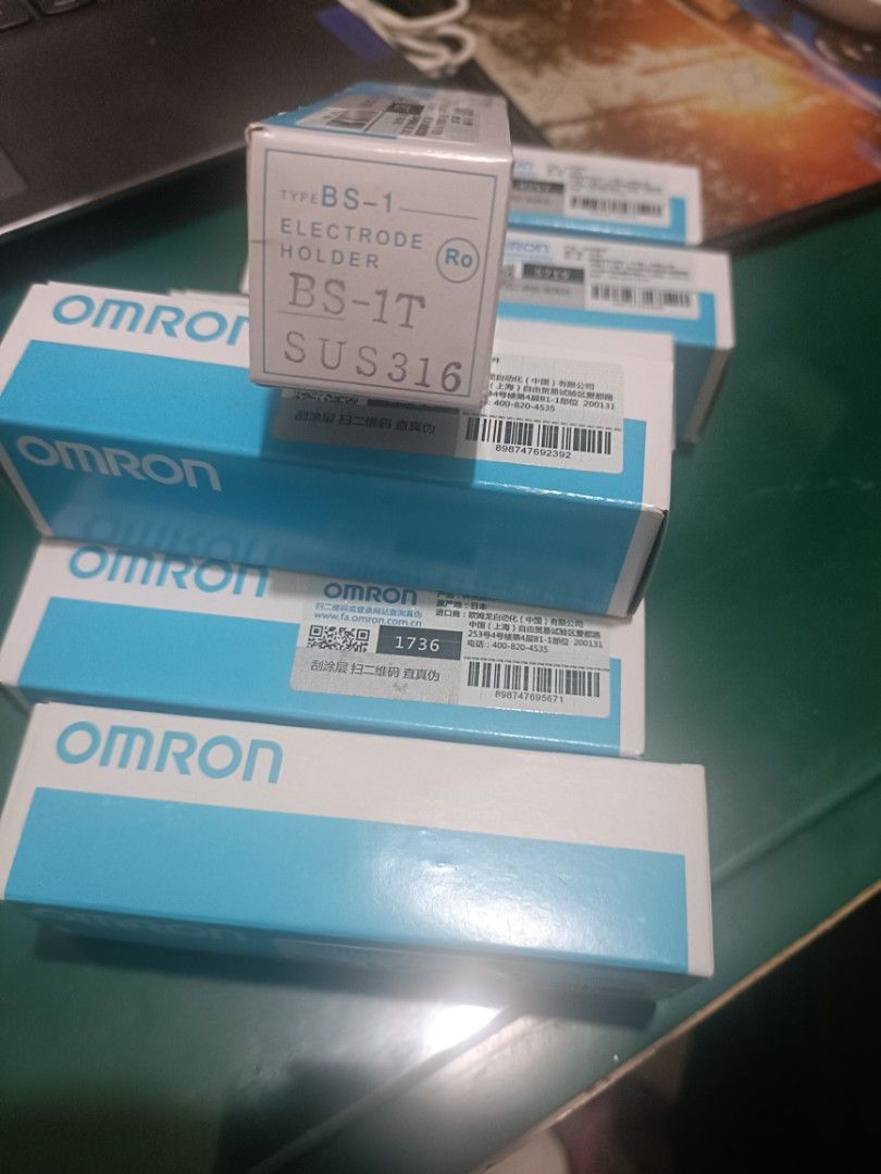 Omron electrode Holder BS-1T SUS316, Computers & Tech, Parts & Accessories, Networking on Carousell