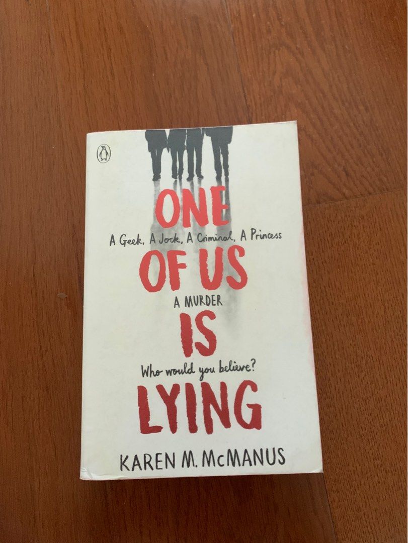 One of us is lying- Karen M Mcmanus, Hobbies & Toys, Books & Magazines ...