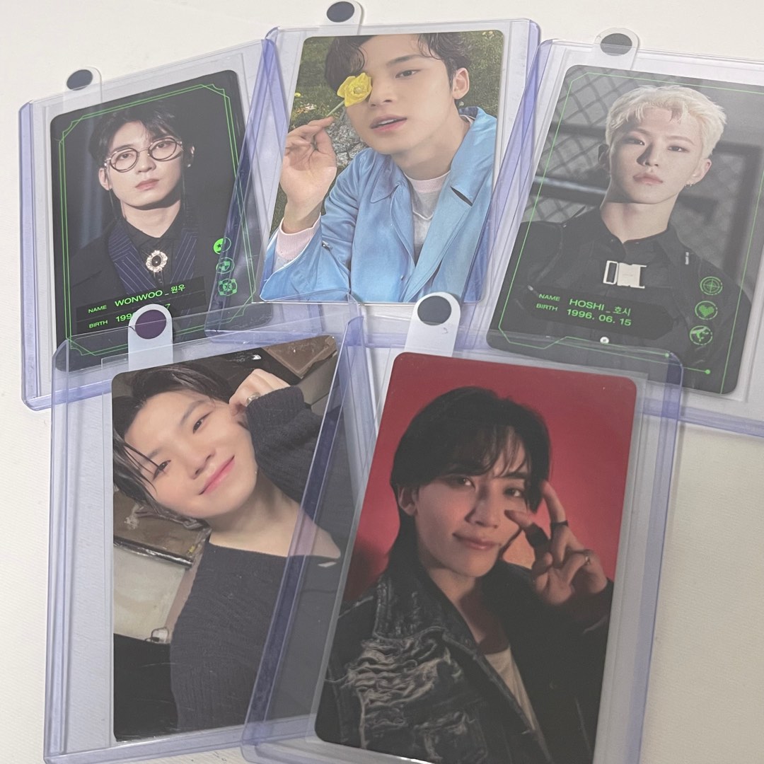 [ONHAND SET] SVT Sector 17 Mingyu + FML Jeonghan Woozi + Game Boi Hoshi ...