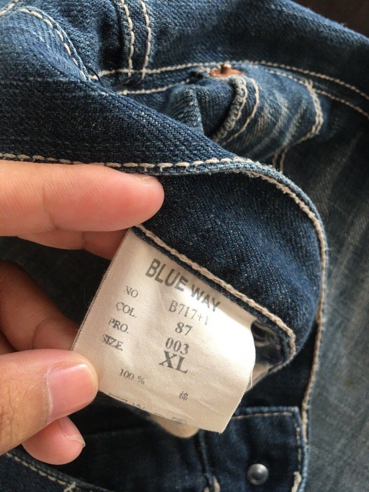 ONIARAI NIPPON BIG LOGO, Men's Fashion, Bottoms, Jeans on Carousell