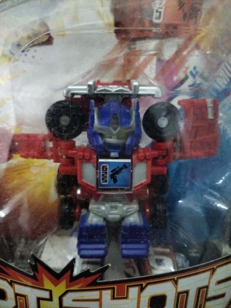 Optimus prime bot shots, Hobbies & Toys, Toys & Games on Carousell