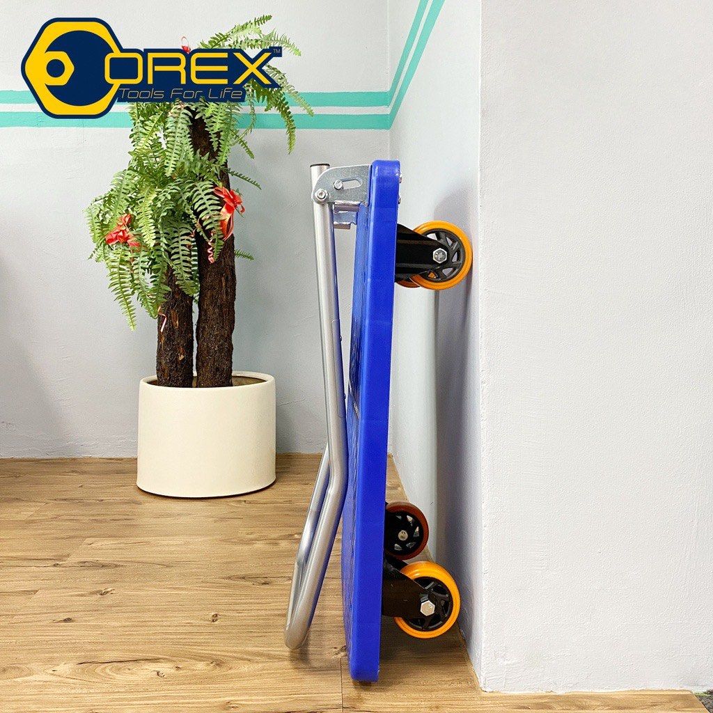 OREX HAND TRUCK TROLLEY WITH PU CASTER ,150KG, Hobbies & Toys, Travel ...