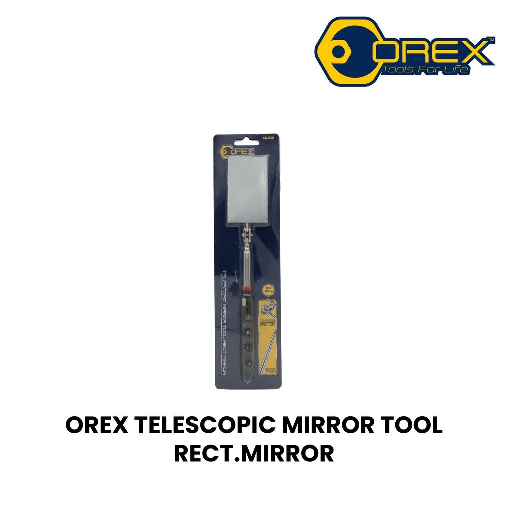 Orex telescopic mirror tool rect mirror s/s bar, Hobbies & Toys ...
