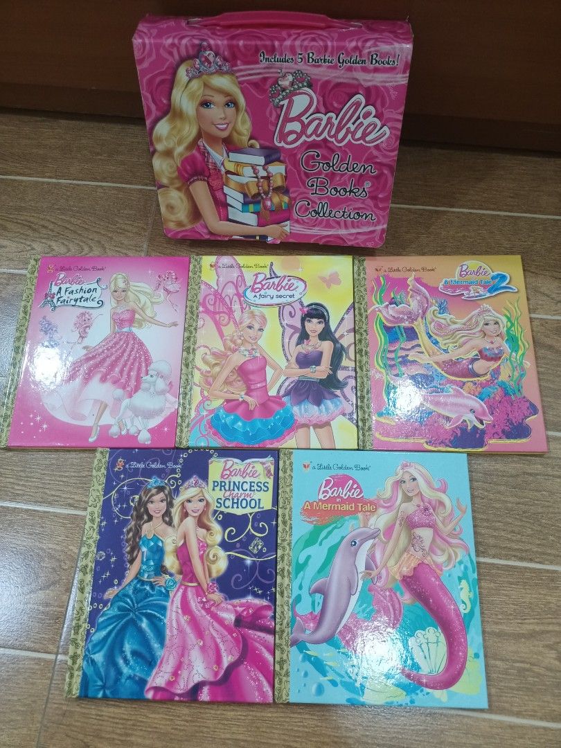 Original Barbie Golden Book Collection, Hobbies & Toys, Books ...
