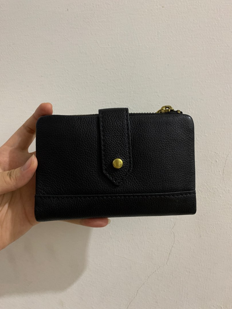 Original fossil wallet warna hitam | dompet fossil black small / /short ...