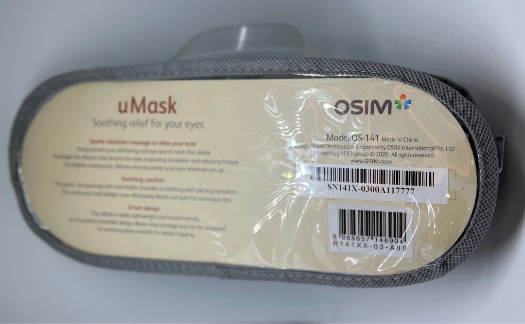 Osim uMask, Health & Nutrition, Massage Devices on Carousell