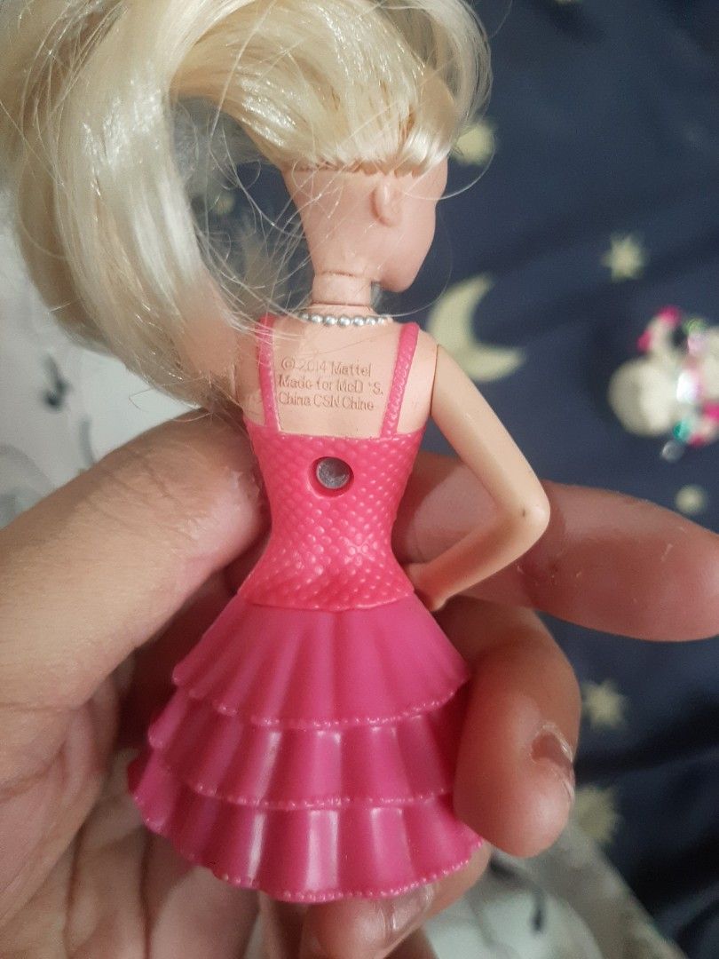 Paket set boneka barbie mini kecil kucing cat doll mattel barbiecore ...