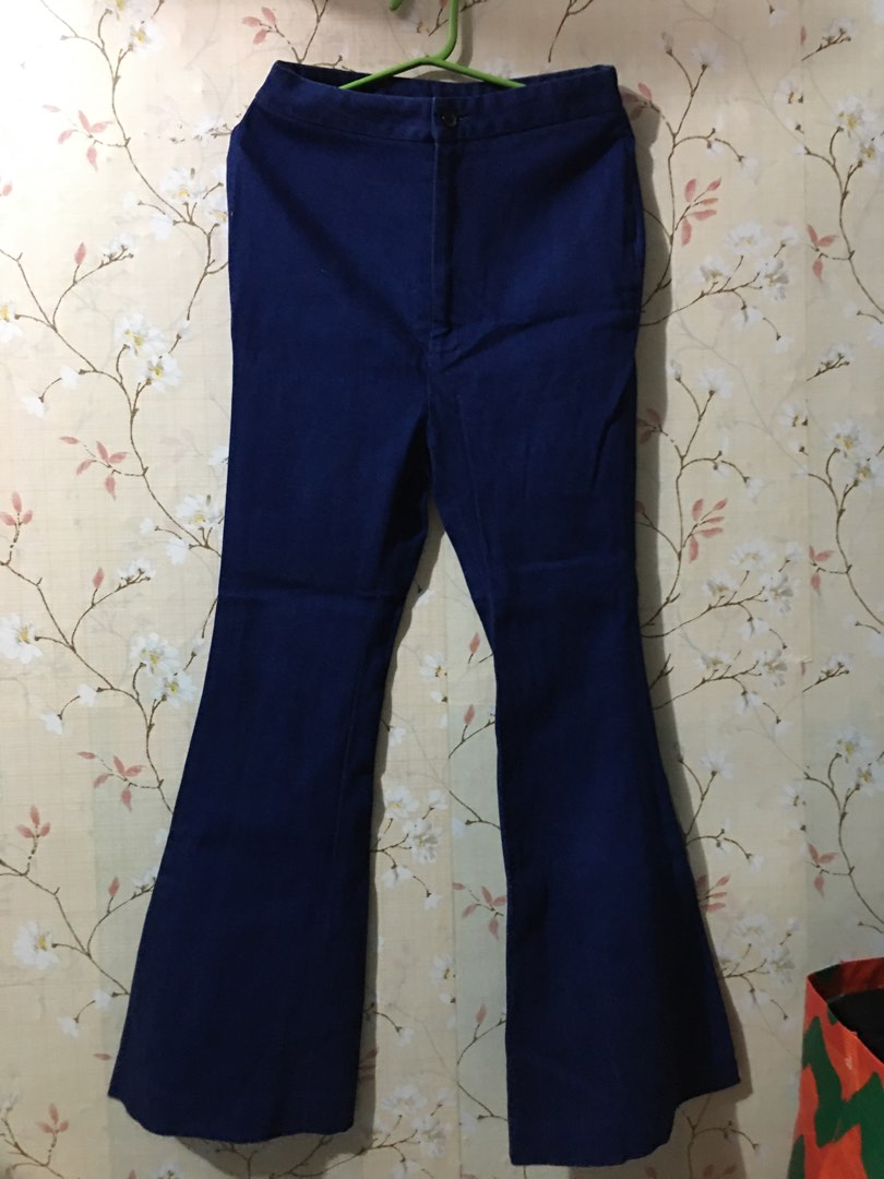 Flared maong pants, Women's Fashion, Bottoms, Other Bottoms on Carousell