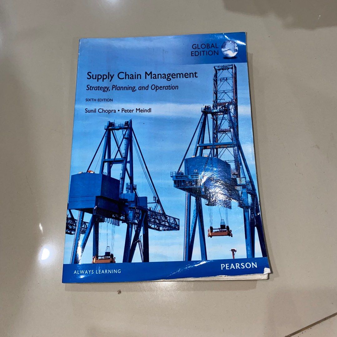 Pearson Supply Chain Management Strategy Planning Operations On Carousell pearson-supply-chain-management-strategy-planning-operations-on-carousell
