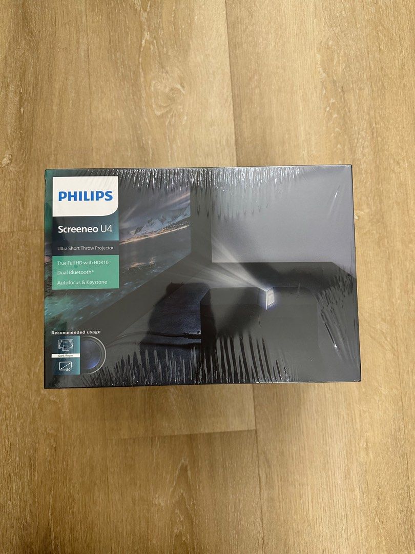 Philips screeneo U4 UST projector, TV & Home Appliances, TV ...