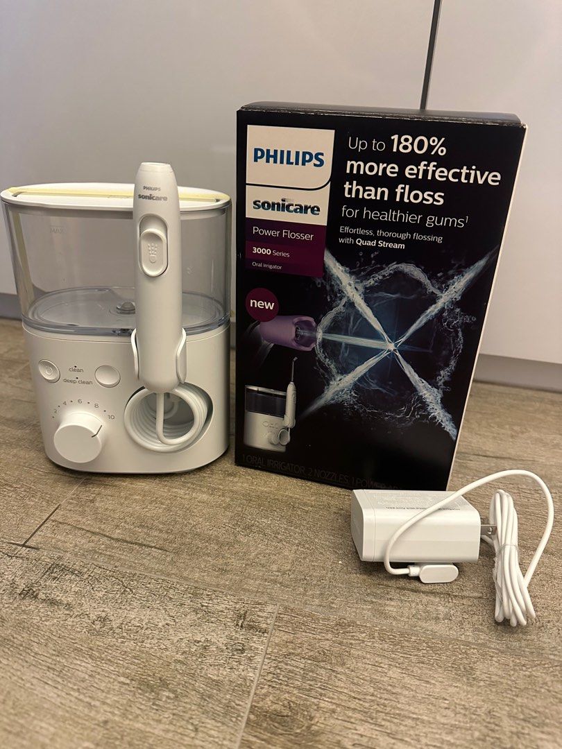 Philips Sonicare Power Floss 3000, White, Beauty & Personal Care, Oral ...