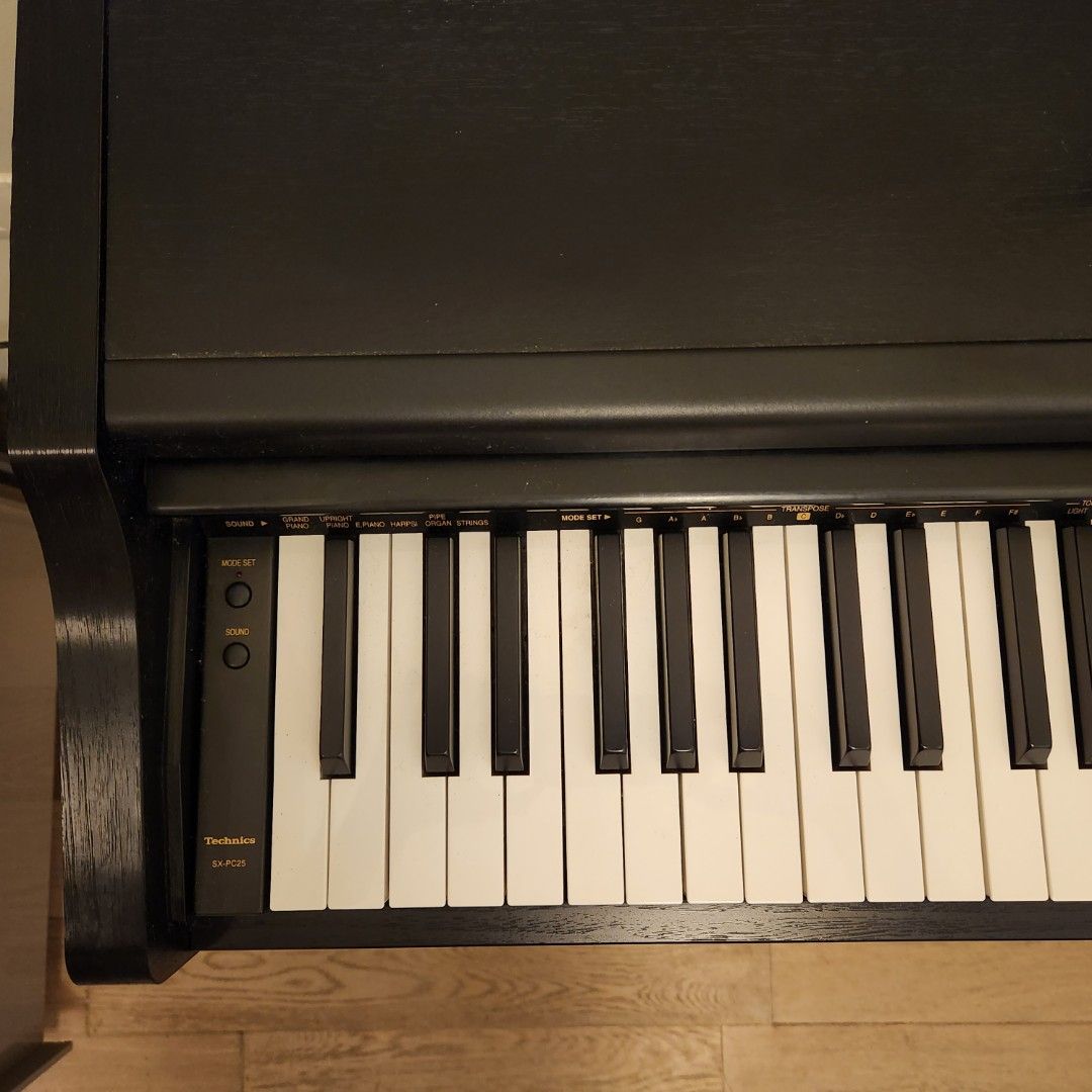 Digital Piano Technics SX-PC25, Hobbies & Toys, Music & Media, Musical ...
