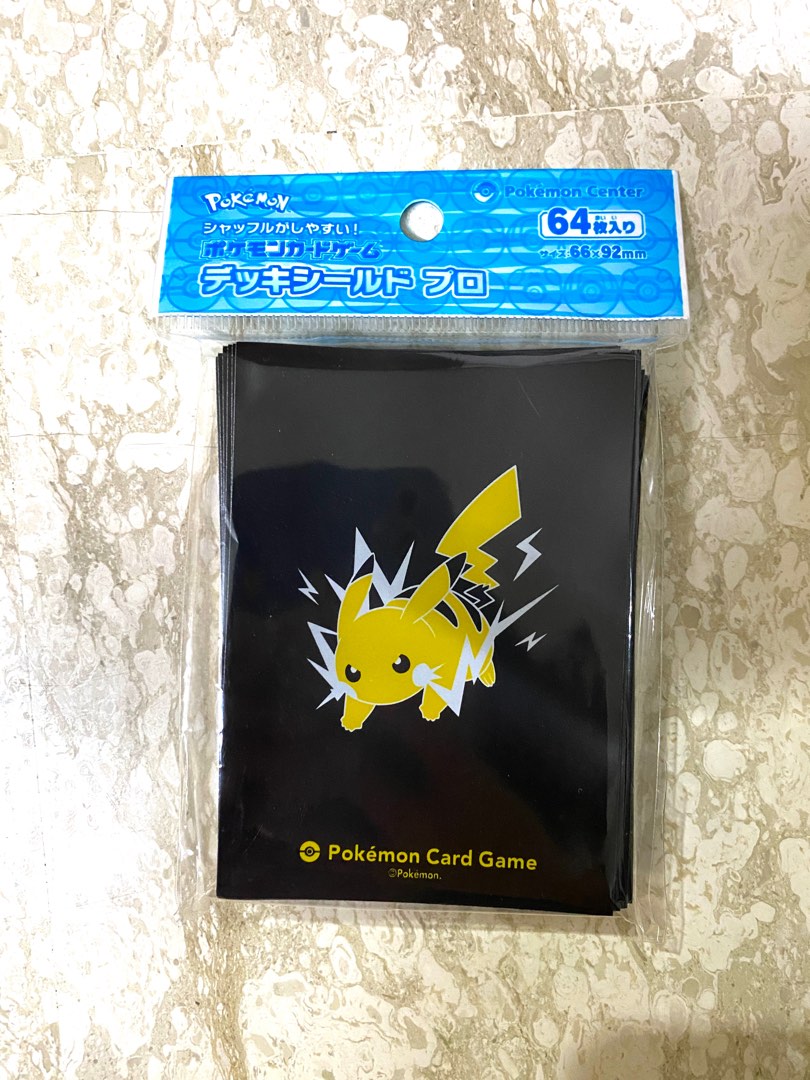 Pikachu Card Sleeves, Hobbies & Toys, Toys & Games on Carousell