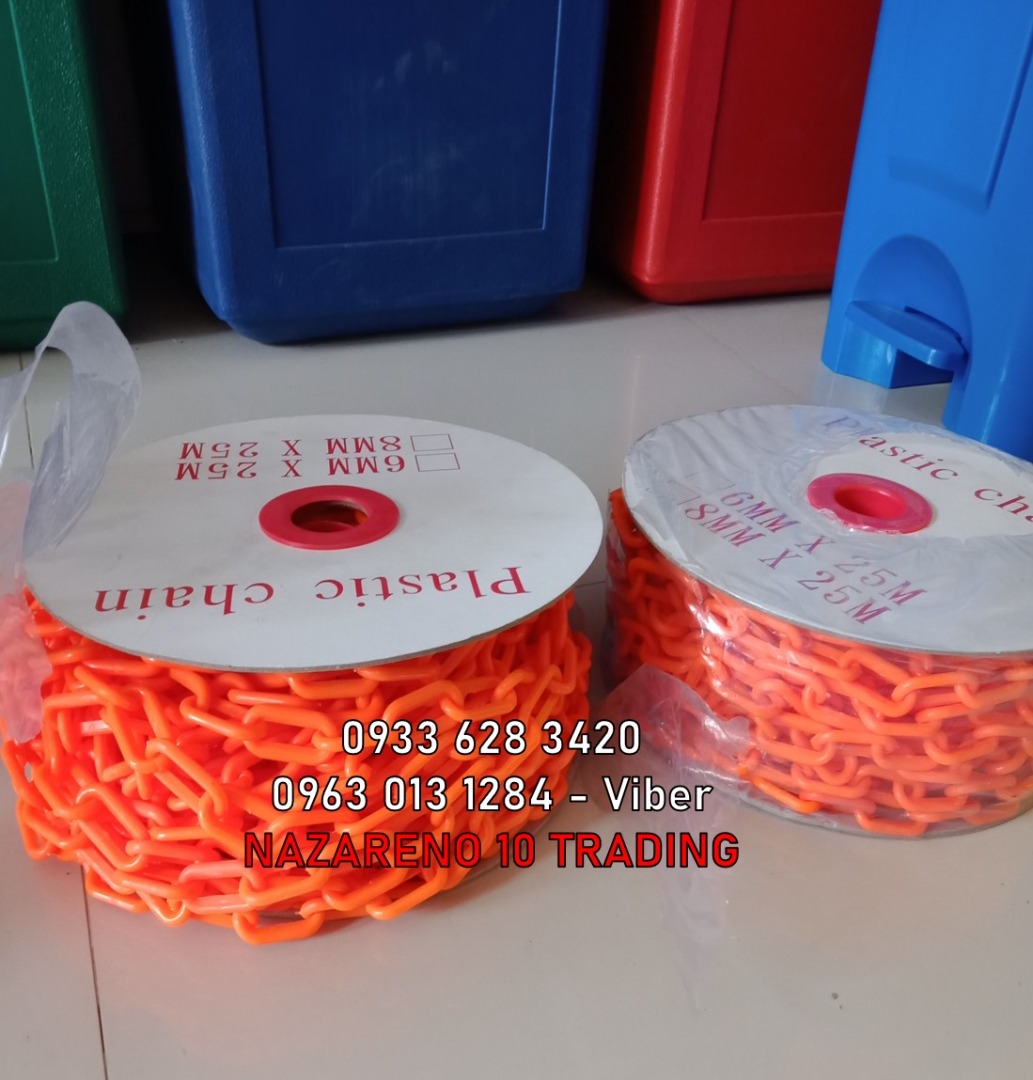 Plastic Chain 6 mm x 25 meters 8 mm x 25 meters 10 mm x 25 meters ...