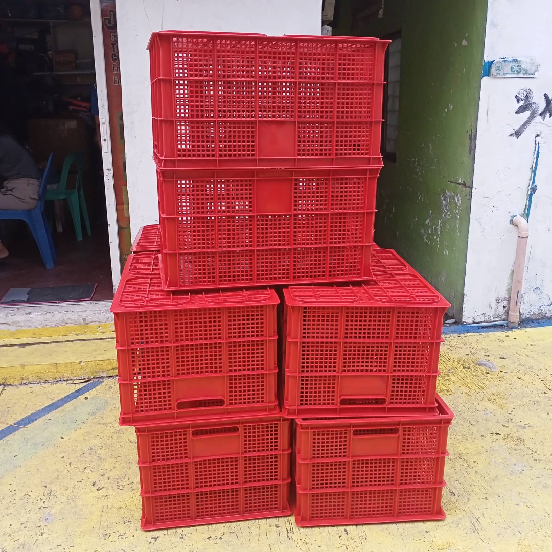 PLASTIC JUMBO CRATES, Furniture & Home Living, Home Improvement ...