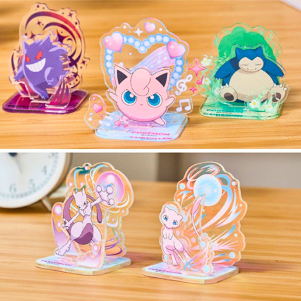 Pokemon Acrylic Stand Display, Hobbies & Toys, Toys & Games on Carousell