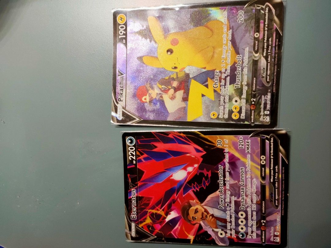 Pokemon cards V VMAX Full Art Rainbow Rare Gold Secret Rare Alternate ...