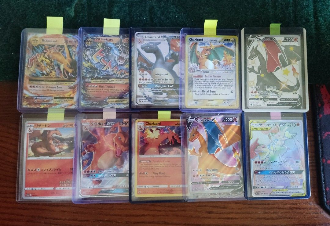 Pokemon TCG Charizard Delta EX GX V Tag Team All Star Grand Prix Promo ...