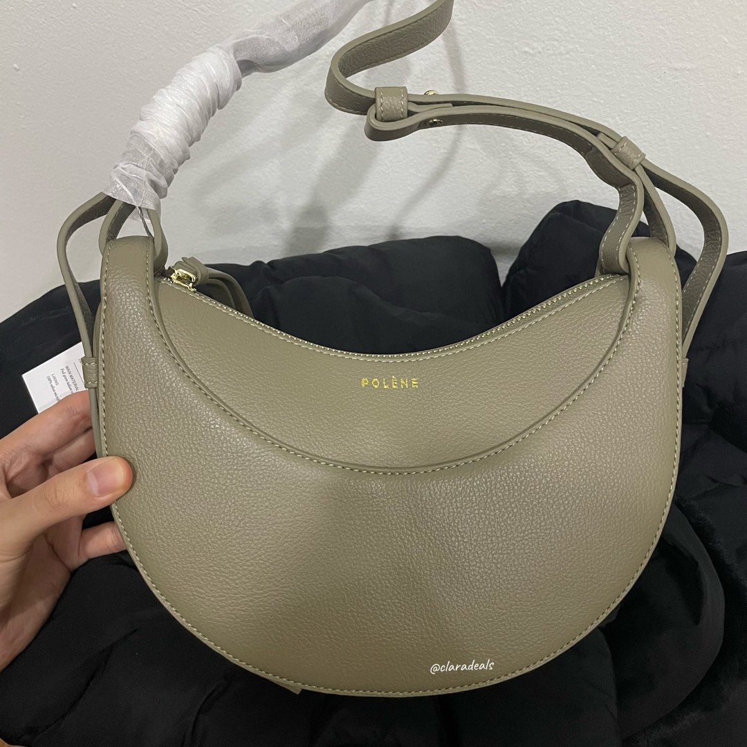Polene Numero Dix Olive Green, Luxury, Bags & Wallets on Carousell