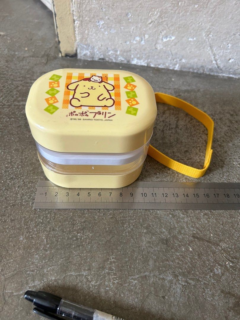 Pompompurin bento set / lunch box set, Furniture & Home Living ...