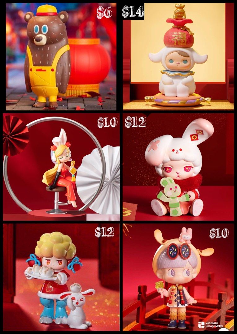 Popmart Figure Sale, Hobbies & Toys, Toys & Games on Carousell