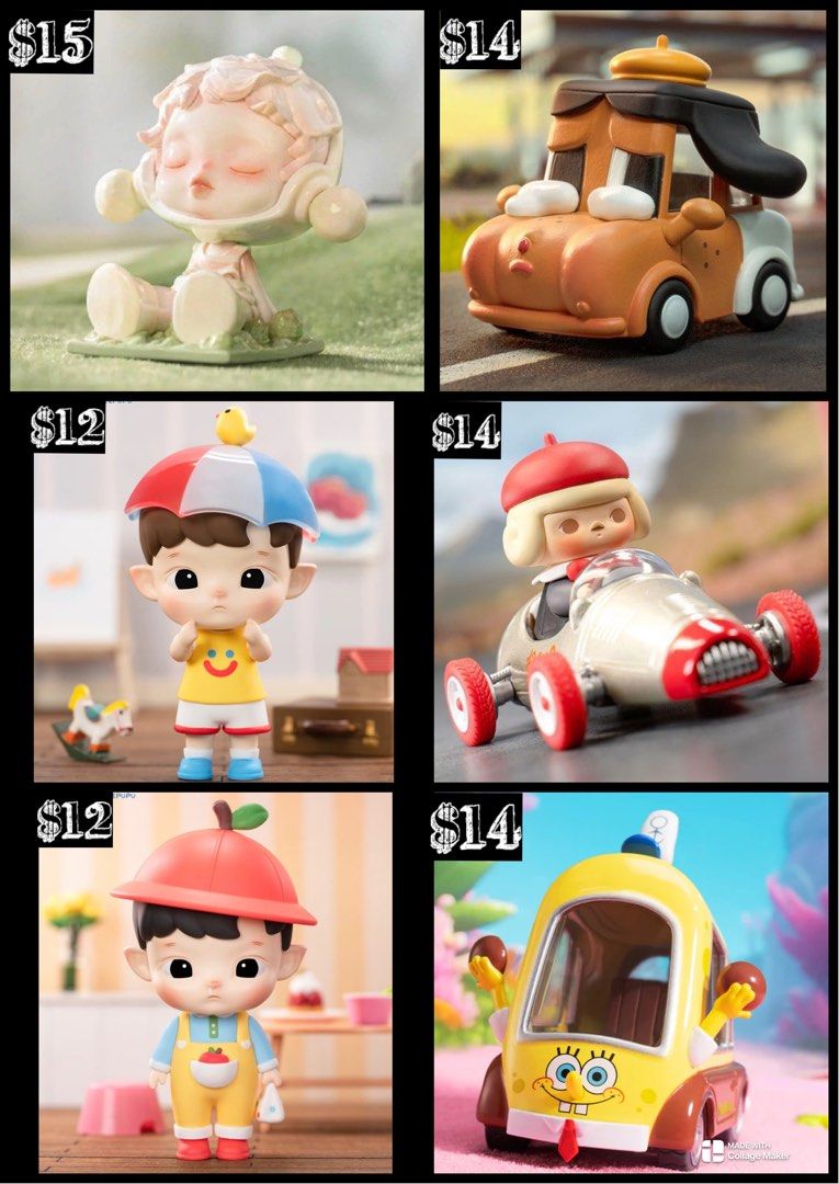 Popmart Figure Sale, Hobbies & Toys, Toys & Games on Carousell