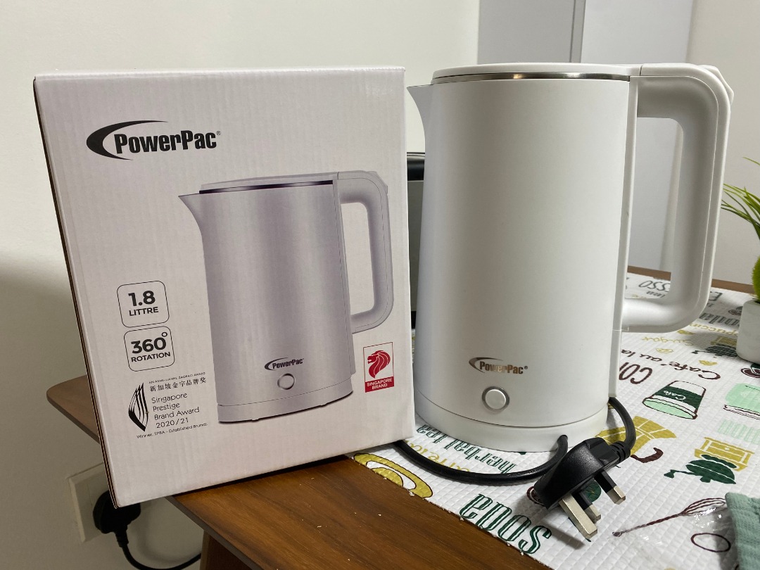 PowerPac Kettle 1.8 L, TV & Home Appliances, Kitchen Appliances ...