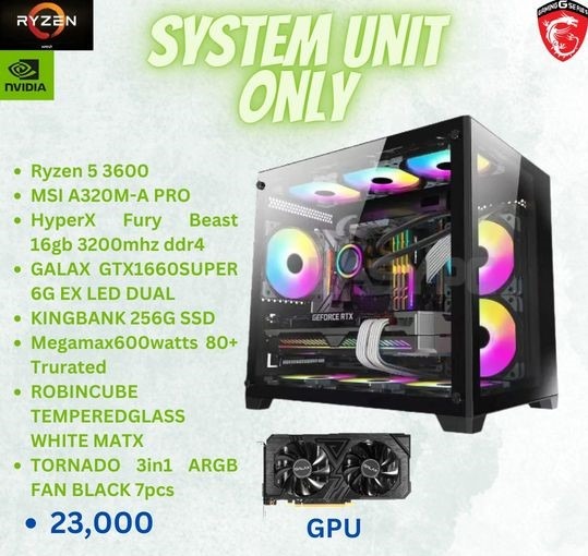 PRE BUILT SYSTEM UNIT, Computers & Tech, Desktops on Carousell