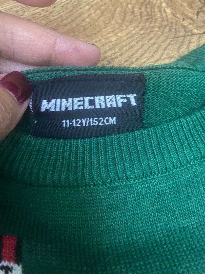 Primark Minecraft Sweater, Bayi & Anak, Baju Anak Laki-laki, 8 hingga ...