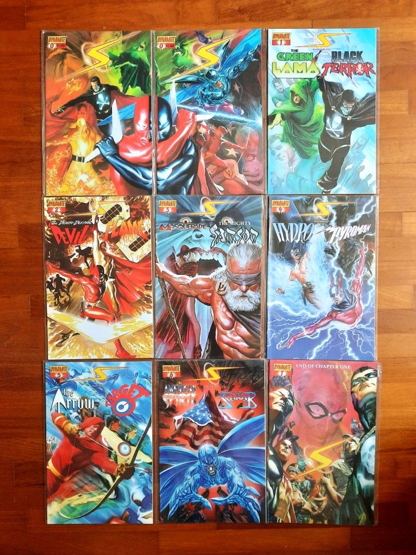 Project Superpowers Vol 1 (complete 8-issue miniseries), Hobbies & Toys, Books & Magazines ...