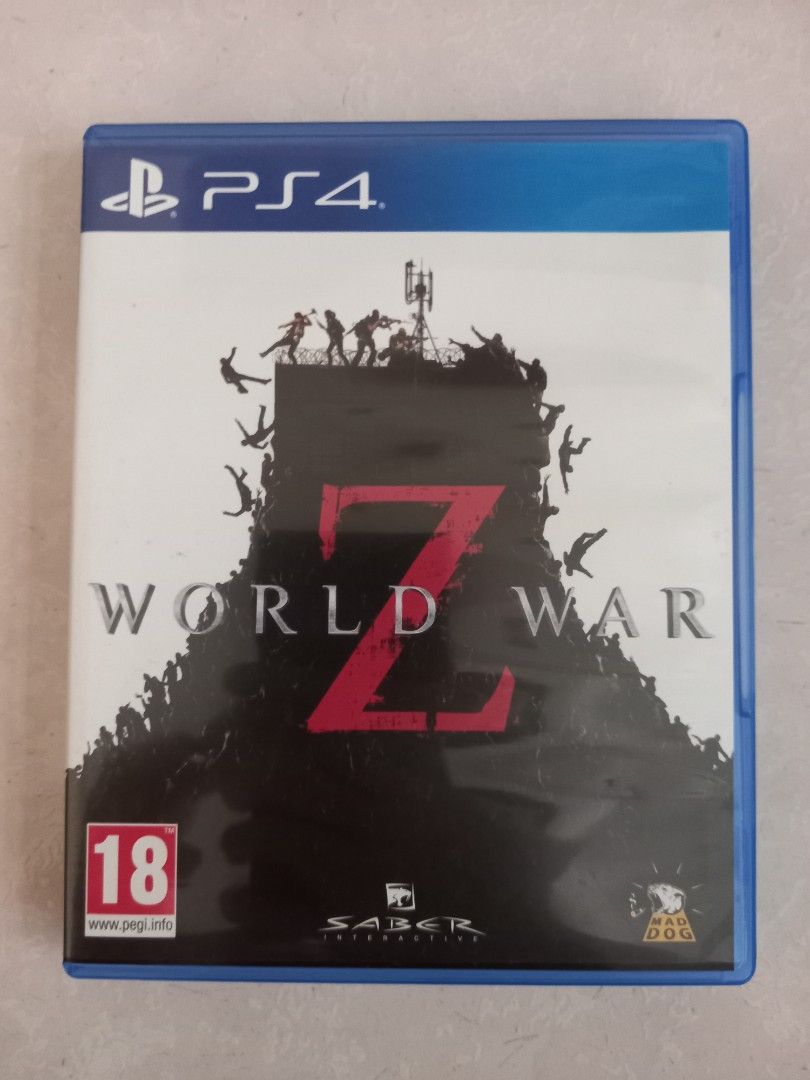 PS4 World War Z WWZ Game, Video Gaming, Video Games, PlayStation on ...