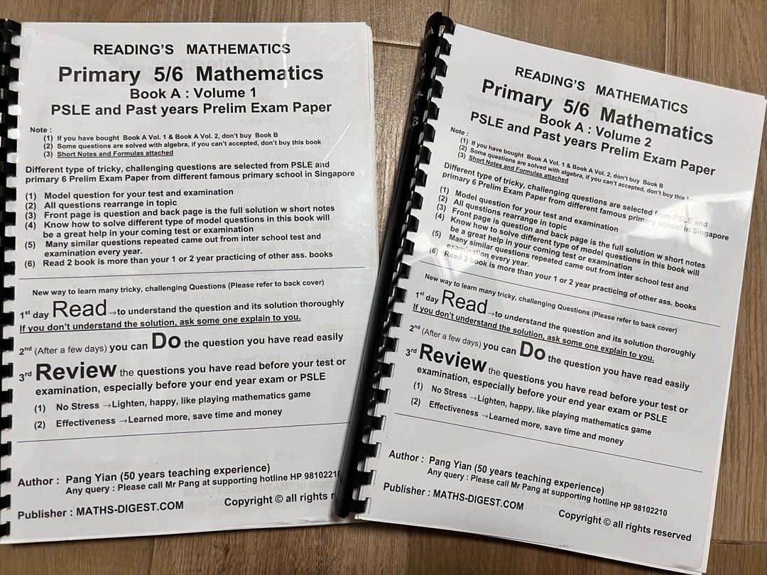 PSLE P5/P6 mathematics maths primary 5 6 by topics new way to learn ...