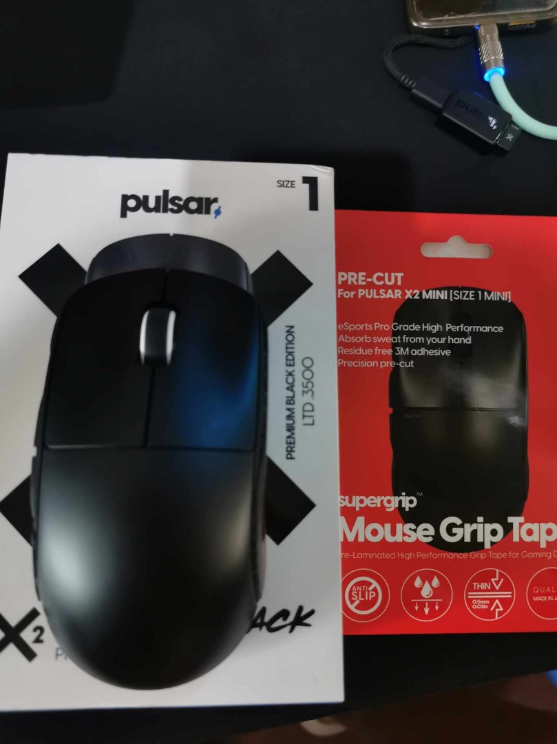 Pulsar X2 Mini Premium Black on Carousell